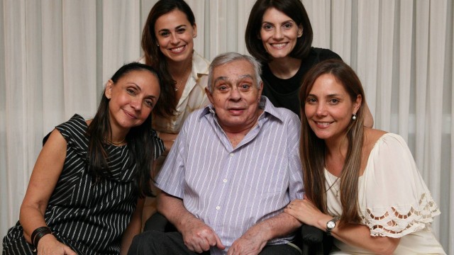 Chico Anysio recebe amigos em casa para festejar 80 anos