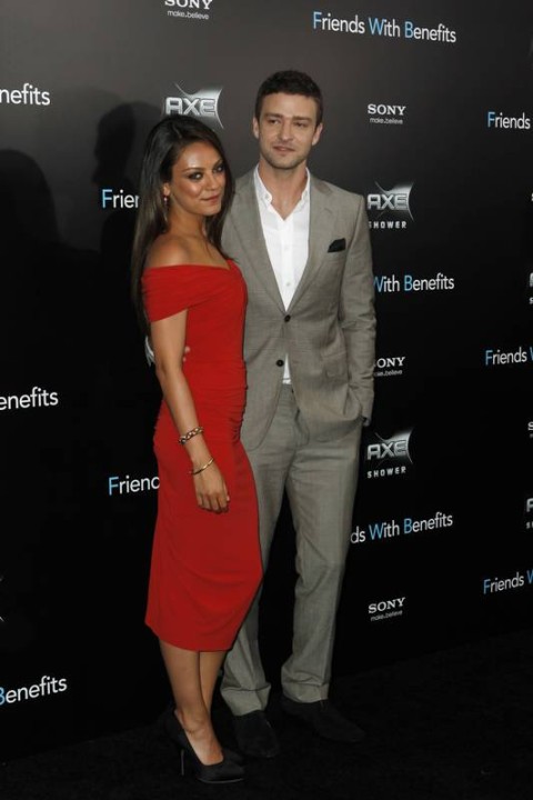 Veja fotos de Justin Timberlake no lançamento do filme 'Amizade colorida'