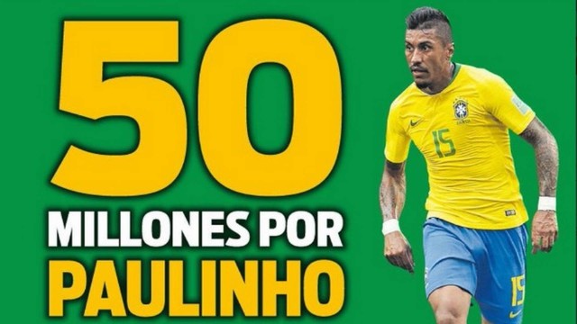 Jornal catalão diz que Paulinho já aceitou proposta do futebol chinês e ...