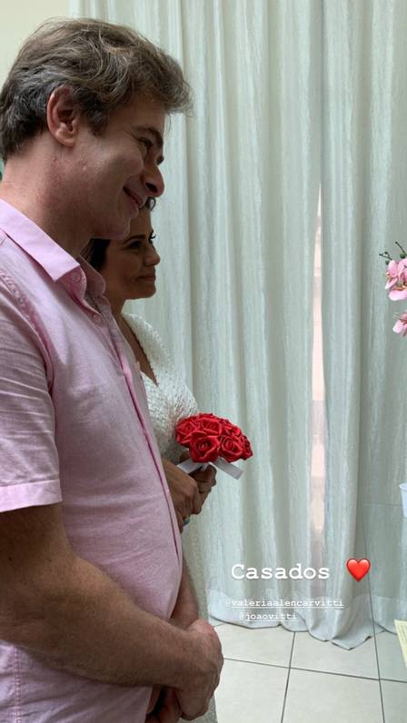 Pais de Rafa Vitti, Valéria Alencar e João Vitti se casam após 25 anos ...