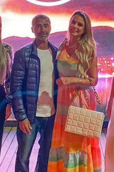 Veja fotos de Romário com a nova namorada a influenciadora Marcelle ...