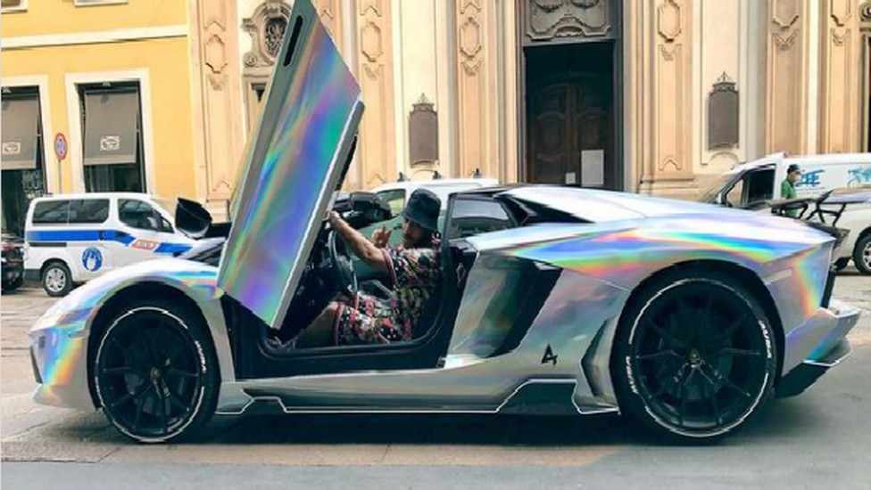 Aubameyang coleção de carros