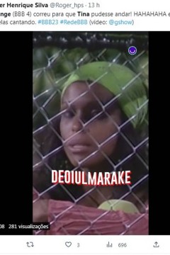 Cantoria em inglês de Tina no 'BBB 23' diverte internautas, que ...