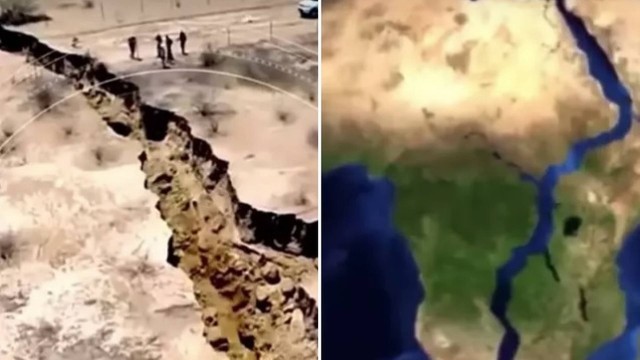 Cientistas descobrem a formação de novo oceano quando a África começa a ...