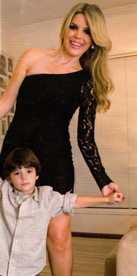 Mari Alexandre posa ao lado de seu filho com Fábio Jr. e revela: ‘Não ...