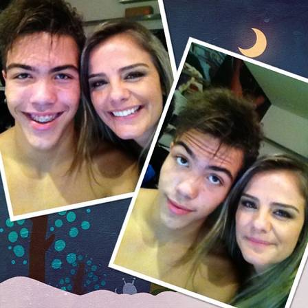 Filho de Ronaldo posa com a mãe, e Milene Domingues ganha elogio de fãs ...