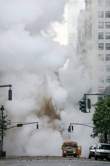 Explosão e pânico em Nova York