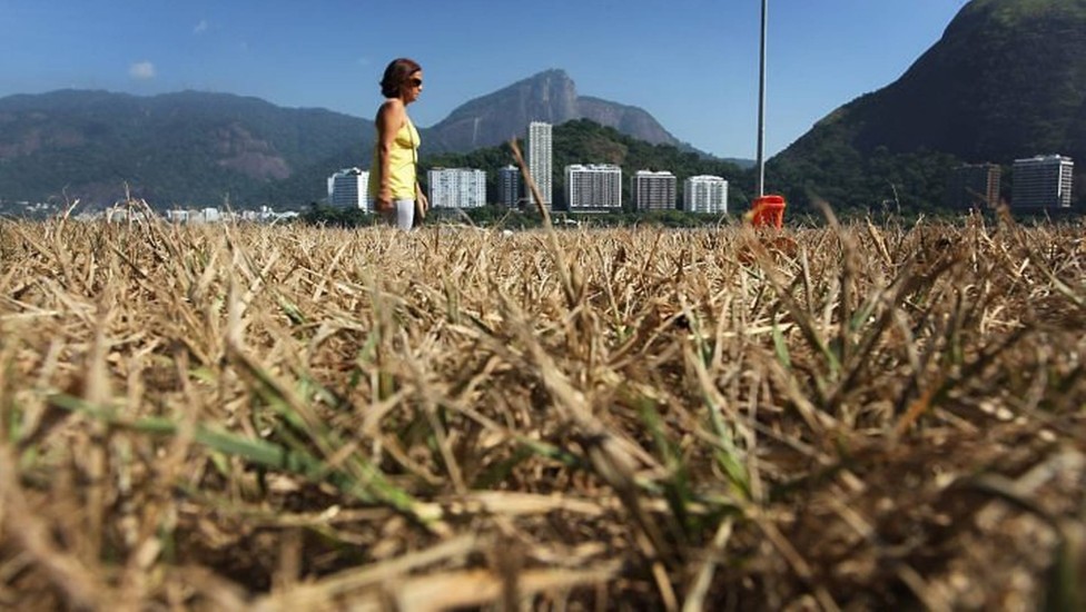 Estiagem muda cara do Rio