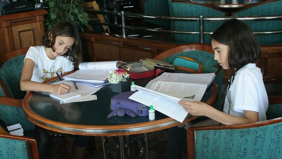 Família Klink na Antártica