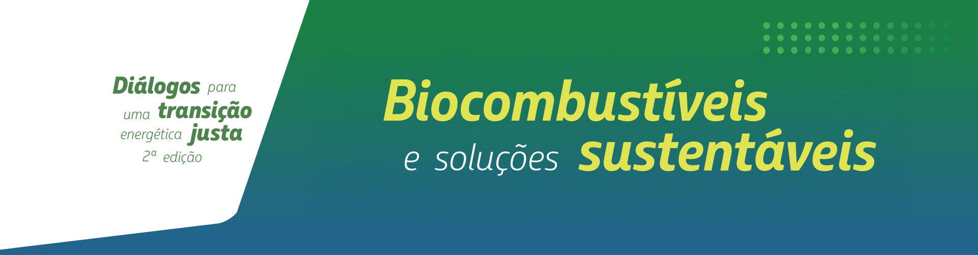 Dialógos para uma transição energética justa - 2a edição