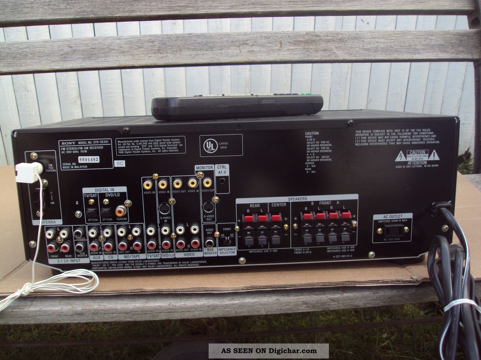 receiver sony STR-DE 545 - Fórum TechTudo